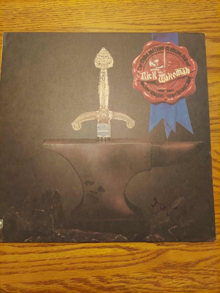 Autographed Rick Wakeman "King Arthur" album JSA cert | eBay