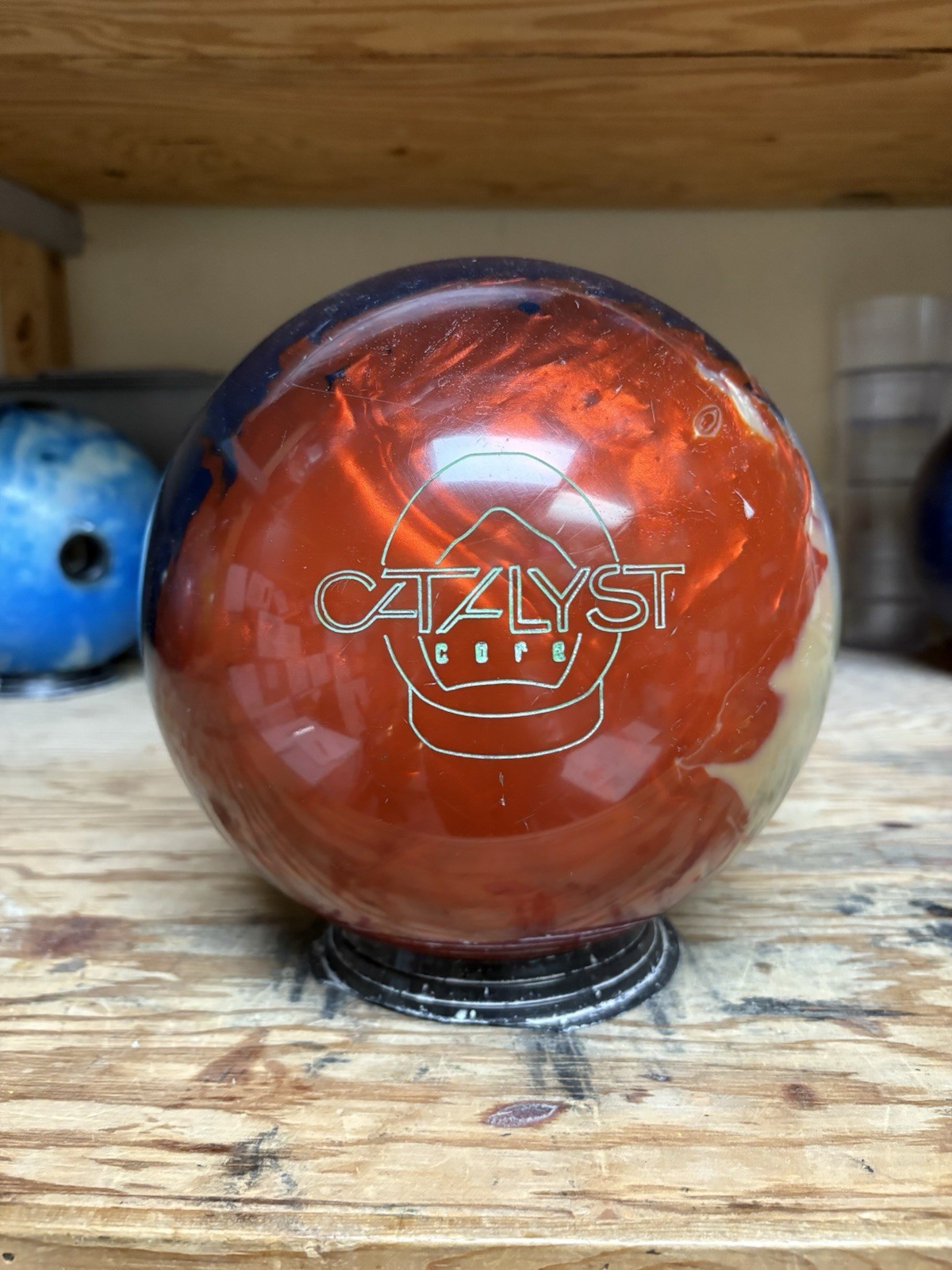 Used Storm Omega Crux Bowling Ball 15 Pounds | eBay