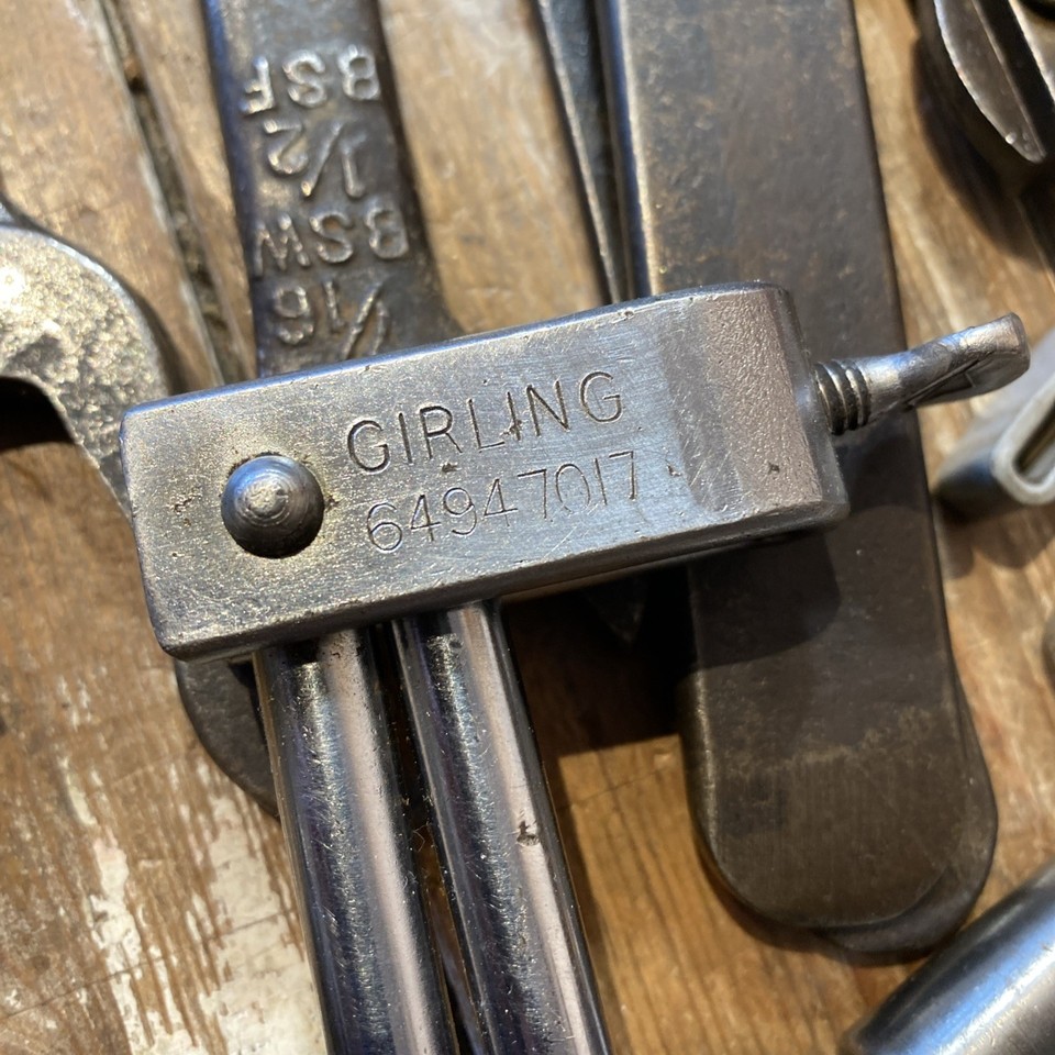 Vintage Car/bike Tool Kit in metal tool box | eBay UK