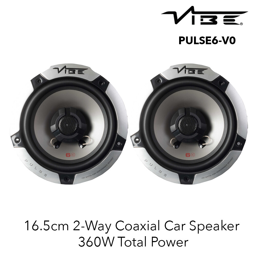 Vibe PULSE 6-V0 - 6.5" 16.5cm 2-Way Coaxial Car Door Speakers 360W ...