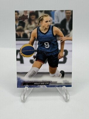 2023 UD Goodwin Champions HAILEY VAN LITH #18 ACETATE SP Rookie RC | eBay