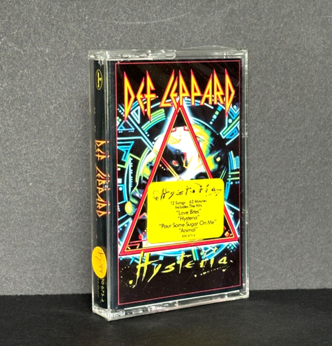 Hysteria by Def Leppard (Cassette, Aug-1987, Mercury) for sale online ...