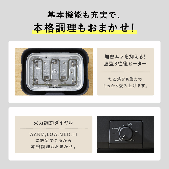 Zojirushi Daily Compact Plate EJ-DE30-BA 3 Piece Type Black AC 100V 50/60Hz New | eBay