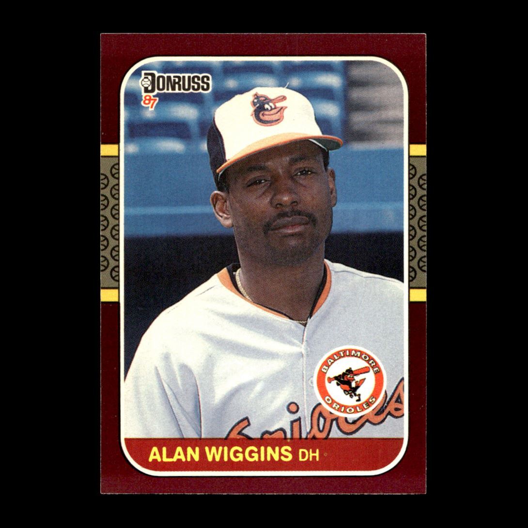 Alan Wiggins 1987 Donruss Opening Day Baltimore Orioles #138 R319B 38 ...