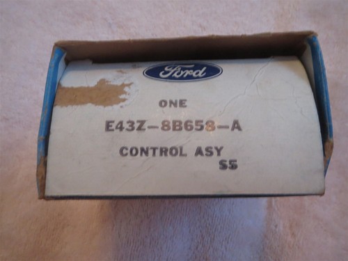 NOS 1984 - 1987 FORD TEMPO MERCURY TOPAZ ENGINE COOLING FAN RELAY E43Z ...