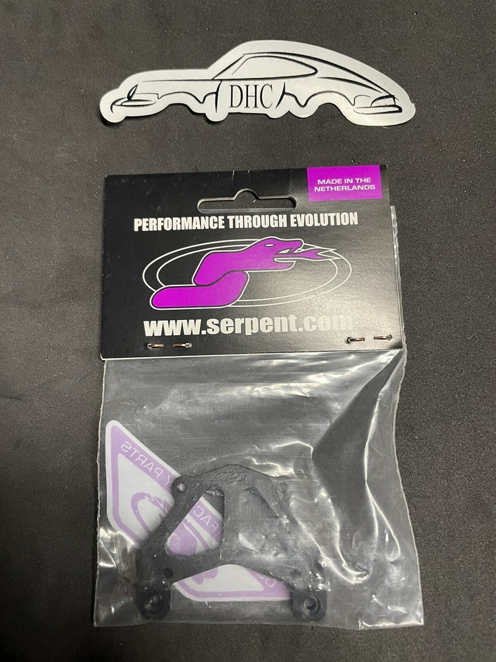 Serpent Vintage RC Car Part # 802208 Bumper Plate Lola Front Upper S710 ...