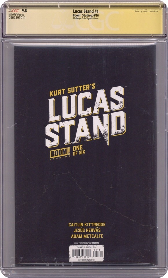 Lucas Stand 1D CGC 9.8 SS Kurt Sutter 2016 0962391011 | eBay