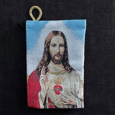 Orthodox Jesus Icon Zippered purse tapestry bag hand made | eBay