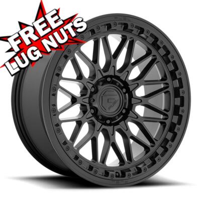 17 inch 17x9 Fuel D757 TRIGGER MATTE BLACK wheel rim 5x5 5x127 -12 | eBay