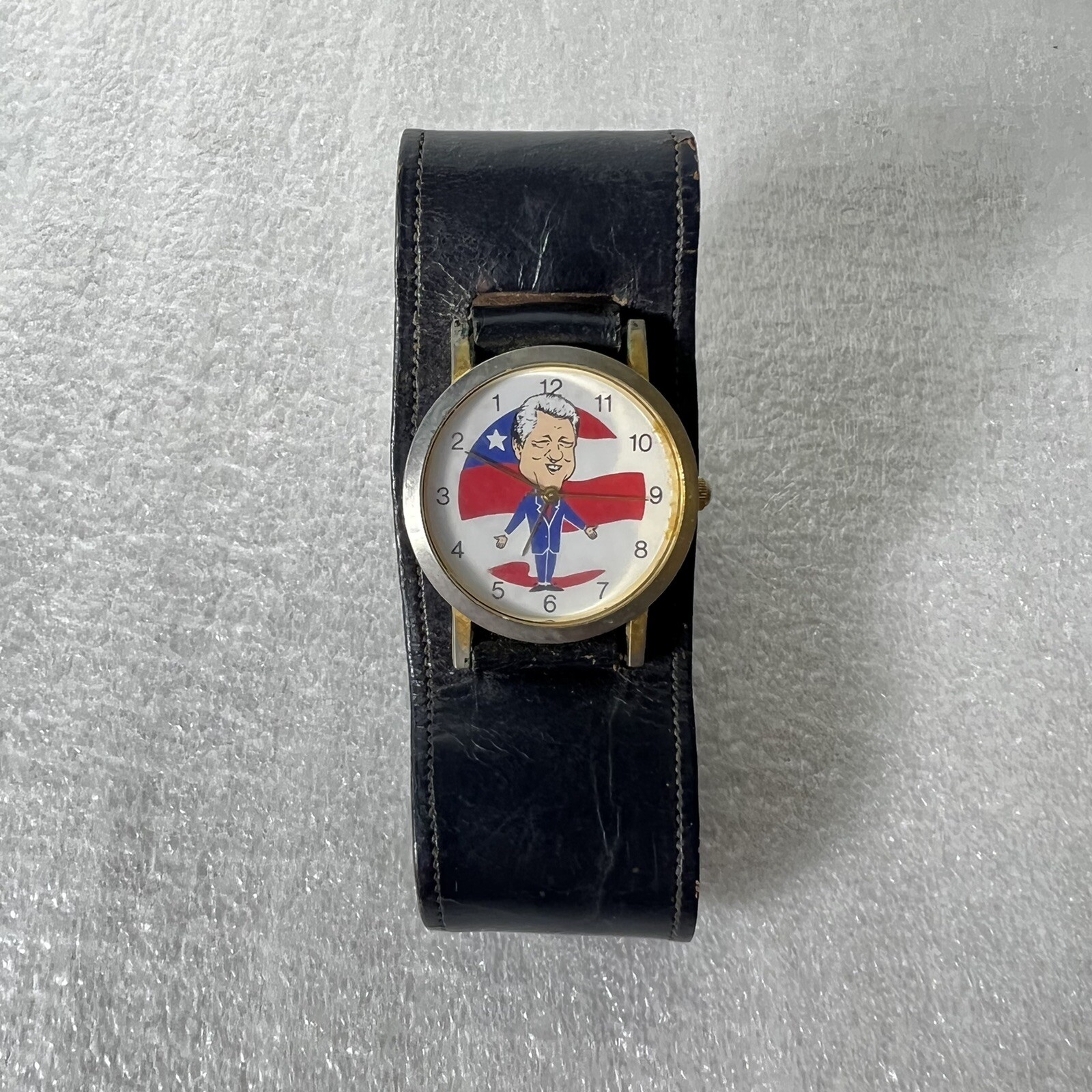 Vintage Bill Clinton Watch - Quartz - Needs Battery U5 | eBay
