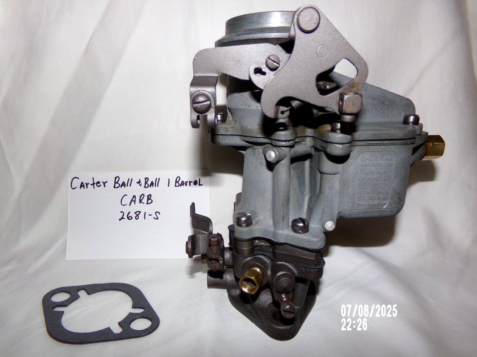 1942-59 DODGE TRUCK, POWER WAGON, CARTER BALL AND BALL, 1 BBL CARB ...