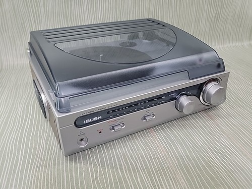 Bush Turntable Radio System RPA1 Silver Vinyl & Radio Player With ...