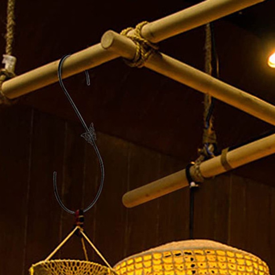 4Pcs Outdoor Plant Hooks Bird Feeder Hooks S-shaped Hooks Outdoor ...