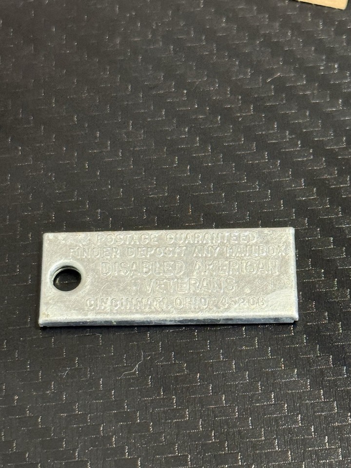 1960’s Hawaii DAV Disabled American Veterans License Plate Tag | eBay
