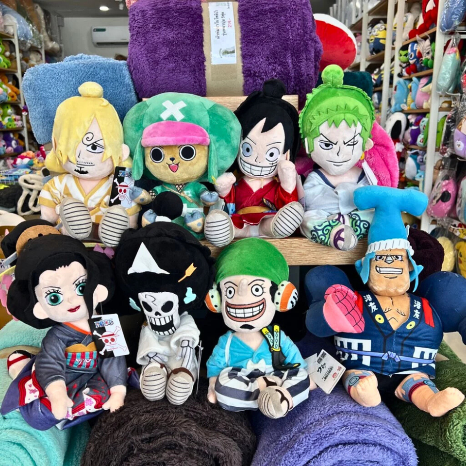 One Piece Nami 7" Plush Doll Wano Yukata Navigator O-Nami Stuffed Toy ...