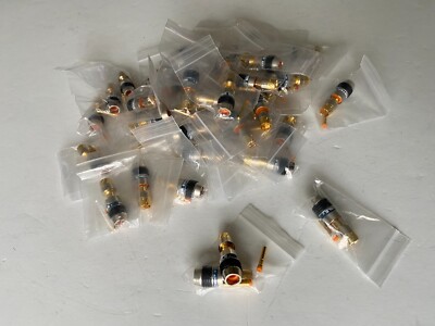 47pcs Monster cable RCA Quick Lock Blue RCA connectors | eBay