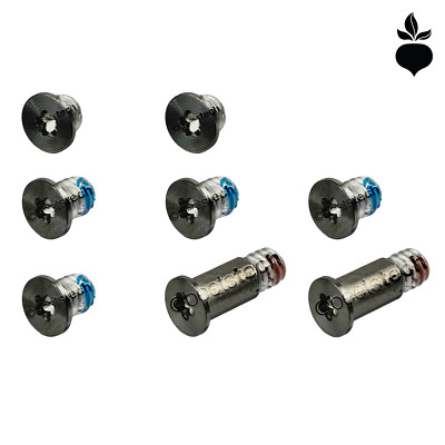 SPACE GRAY BOTTOM CASE SCREWS PENTALOBE P5 - MacBook Retina A1534 2015 ...