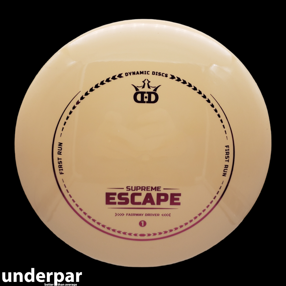 Disc Golf Dynamic Discs Supreme Escape 1st Run Disc Golf Disc | eBay