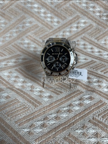 MICHAEL KORS MK7209 Women's Oversized Everest Pavé Two-Tone Chronograph ...