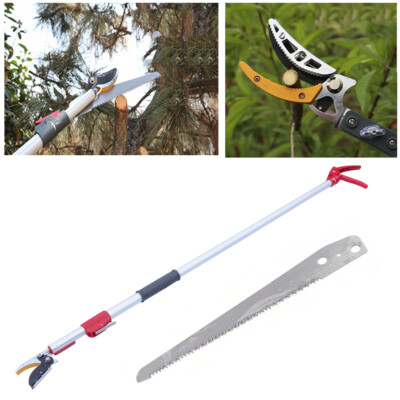 Telescopic Branch Cutter Pruning Trimmer Long Reach Tree Pruner Pole ...