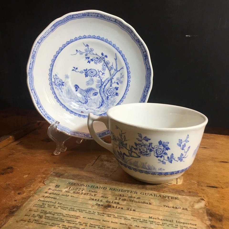 Furnivals Quail Blue England Dishes Various Items Dinnerware & Serving ...