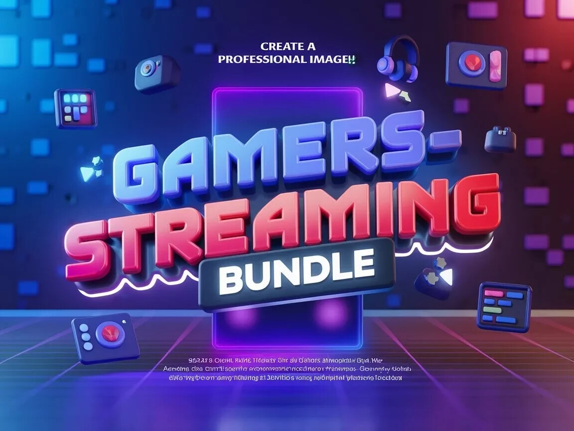 Gamers-Streaming Bundle | Everything You Need to Level Up Your Live ...