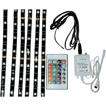 Bluhm Enterprises - BL-RGBLEDM - LED Accent Light 6 Piece Strip and ...