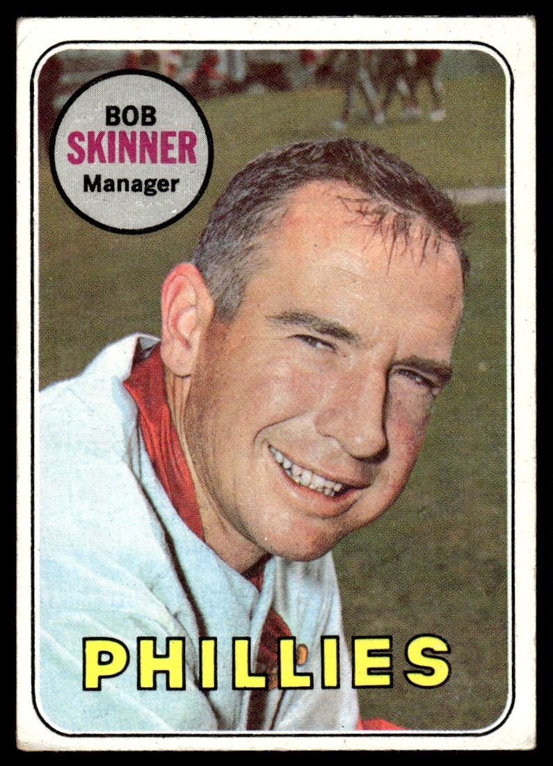 1969 Topps Baseball Bob Skinner Philadelphia Phillies #369 VG | eBay