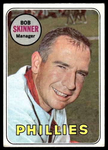 1969 Topps Baseball Bob Skinner Philadelphia Phillies #369 VG | eBay