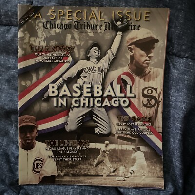 Chicago Tribune Magazine 'Baseball in Chicago' June 20, 2004 | eBay