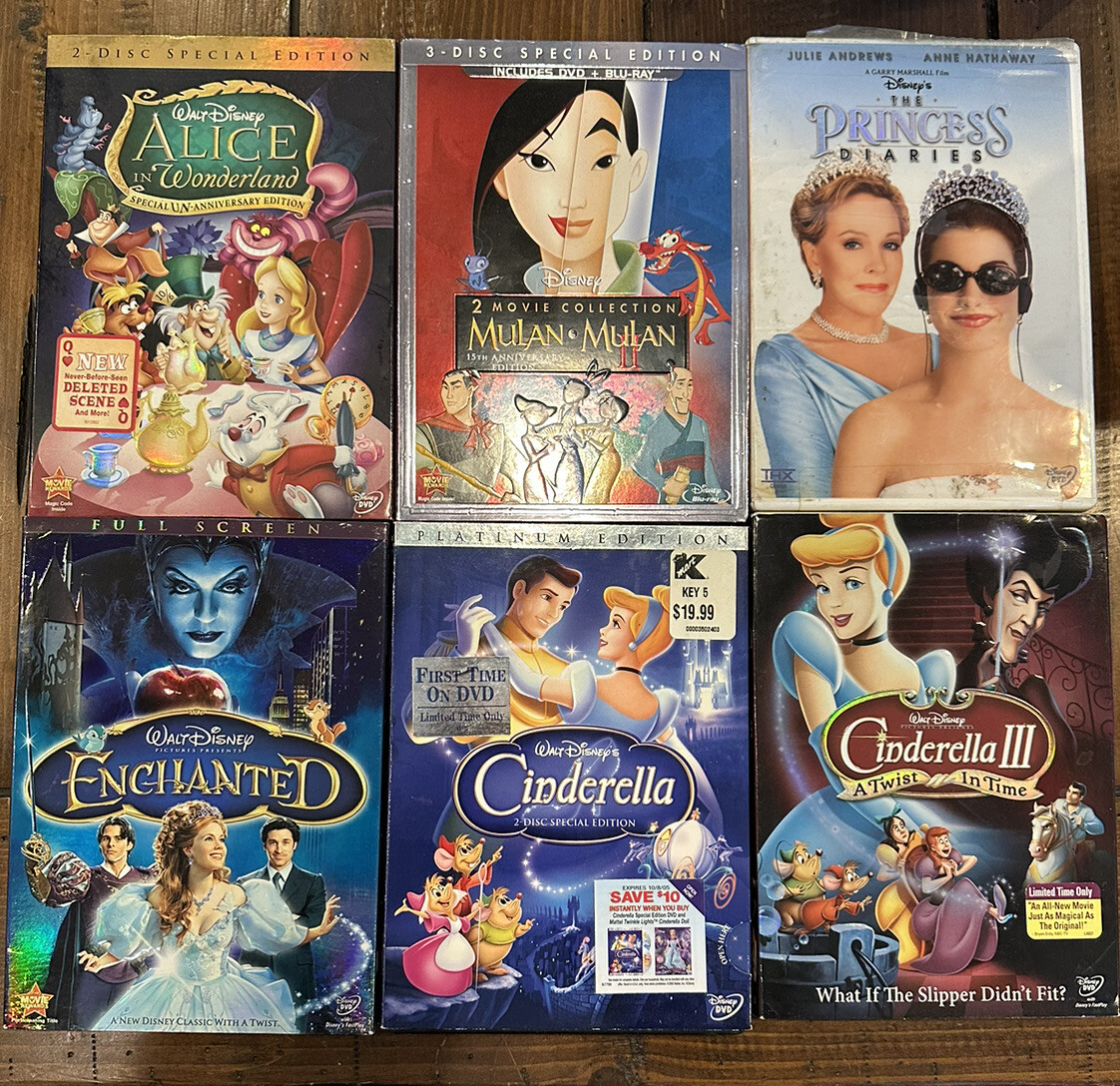 Cinderella Movies List Disney