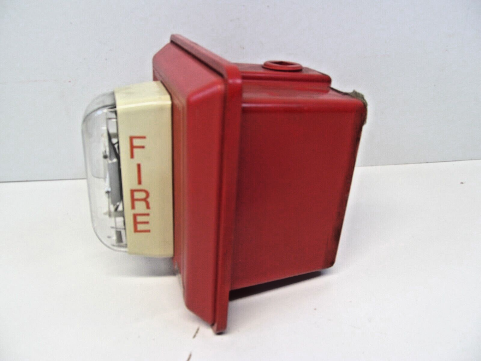 EDWARDS EST 757-8A-T Temporal Horn Wall Strobe W/747A-WB backbox | eBay