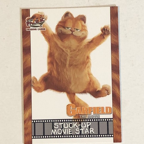 Garfield Trading Card #24 Stuck Up Movie Star | eBay
