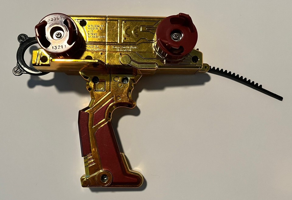 Beyblade Gold Master Duotron Double Launcher | eBay
