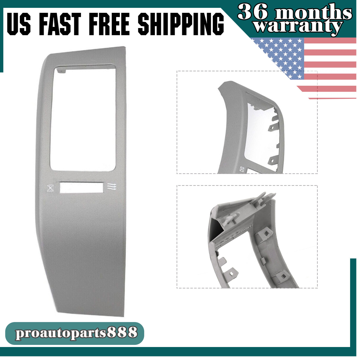 New For Toyota Prius 2004-2009 Left Center Inner A/C Dash Air Vent ...