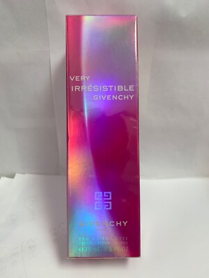 Very Irresistible By Givenchy 75ml/2.5oz Eau De Toilette ORIGINAL FORMULA SEAL | eBay