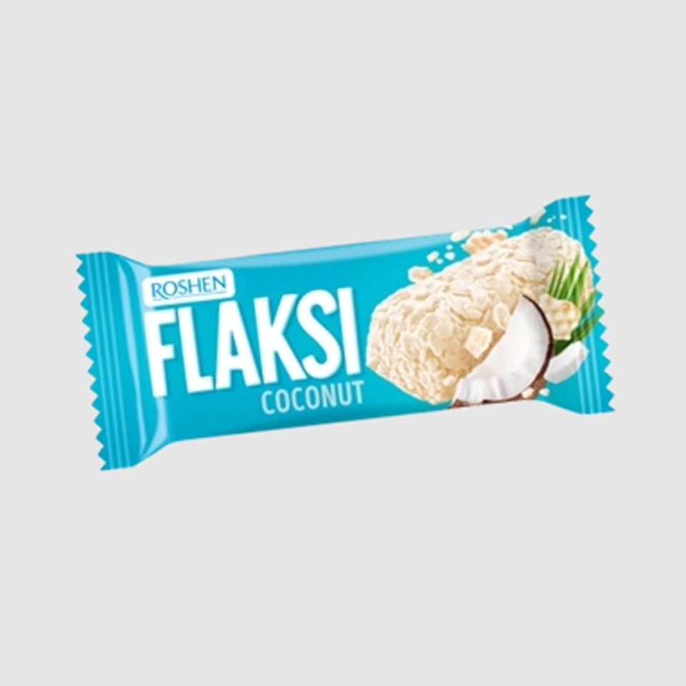 «ROSHEN» Flaksi Wafer Candies Cocoa / Coconut 200g – Flaksi какао ...