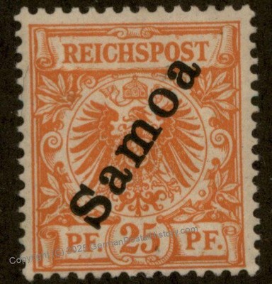 Germany 1900 Deutsche Samoa Mi5 MNH Postfrische 100058 | eBay
