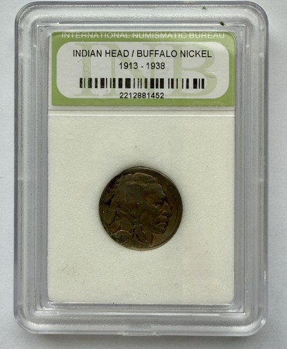 1924 Buffalo Nickel, International Numismatic Bureau (INB) Slabbed Coin ...