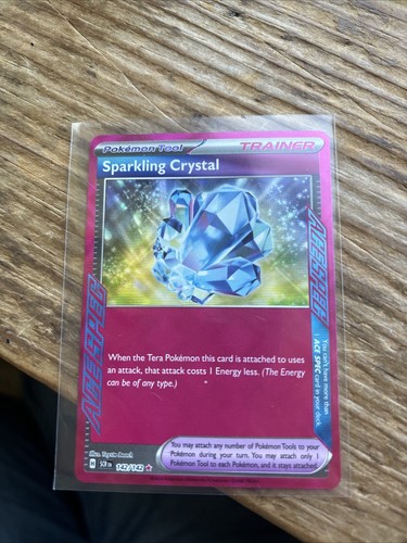 Sparkling Crystal 142/142 ACE SPEC Pokémon Stellar Crown NM | eBay