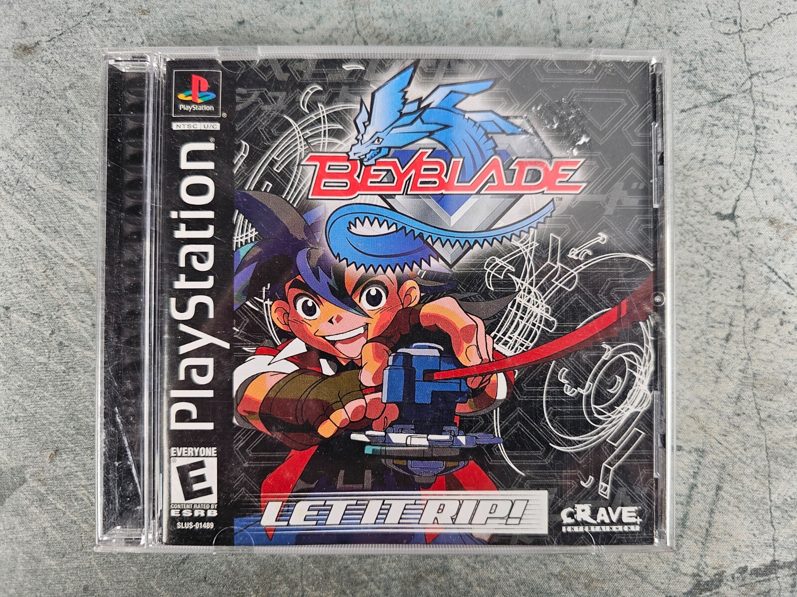 Beyblade (Sony PlayStation 1, 2002) CIB Complete black Label PS1 ...