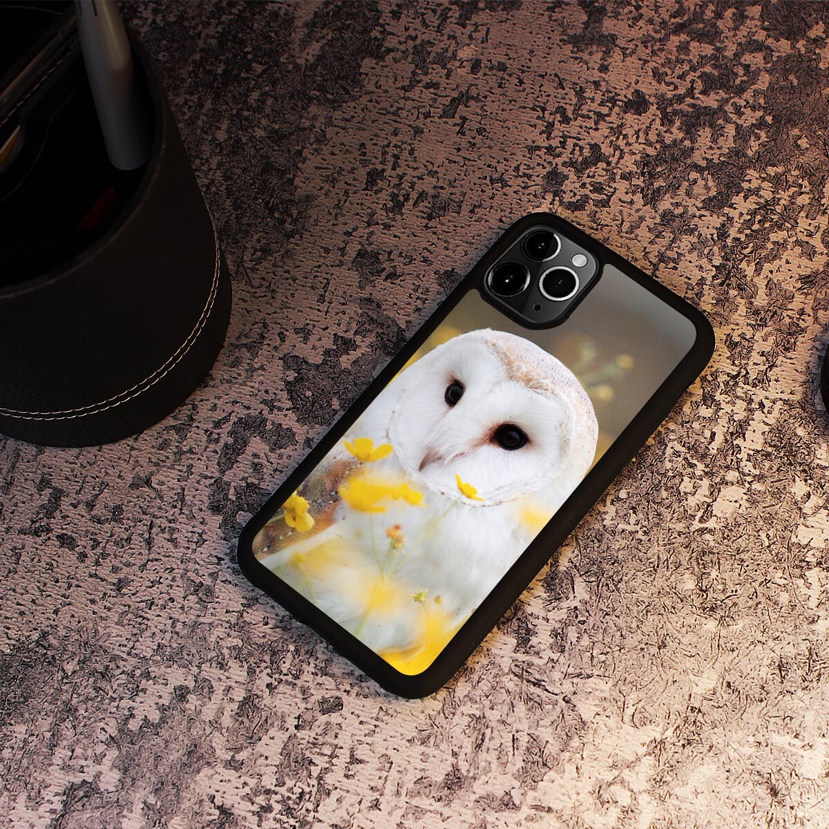 ( For iPhone 12 Pro ) Back Case Cover AJ12775 White Owl | eBay