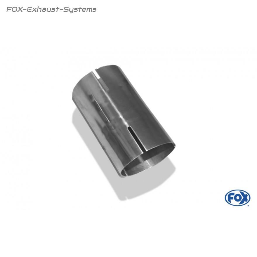 Stainless steel double sleeve pipe adapter 40mm to 40mm slotted inside ...