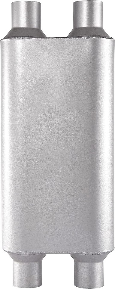 2.5'' Universal Exhaust Muffler with Aggressive Sound, Anti-corrosive ...