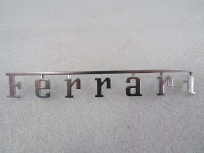 Ferrari 360, 430, 458, 488, 355, 348, Ferrari Script Emblem, New, P/N ...