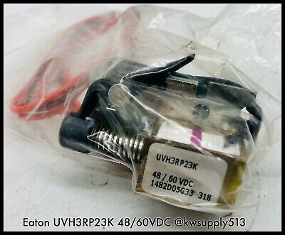 UVH3RP23K ~ 1482D05G33 ~ Eaton UVH3RP23K 48-60VDC UVR Series C J-K ...
