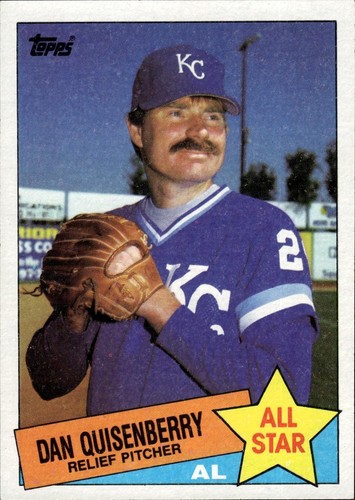 1985 Topps #711 Dan Quisenberry | eBay