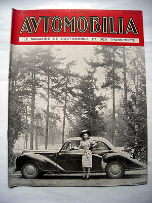 REVUE AUTOMOBILIA magazine de l'automobile et des transports - N° 492 ...