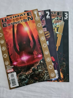 Ultimate Extinction 1-3 Mini-Series 2006 Marvel Comics Ellis Peterson ...