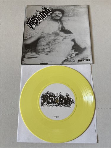 Paskuda / Depresy Mouse – Split 7" YELLOW VINYL Hardcore Grindcore | eBay